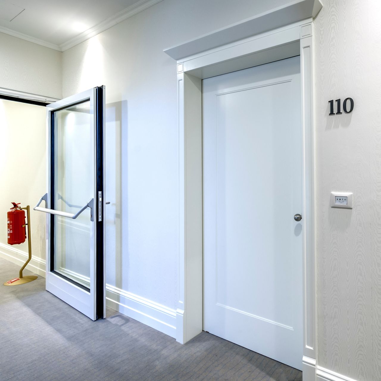 Veneered steel doors / single-leaf and double-leaf | ASSA ABLOY